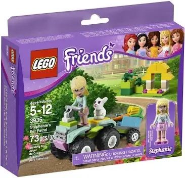 LEGO Friends Stephanie’s Hasenstall mit Quat 3935 (Gebraucht) in ...