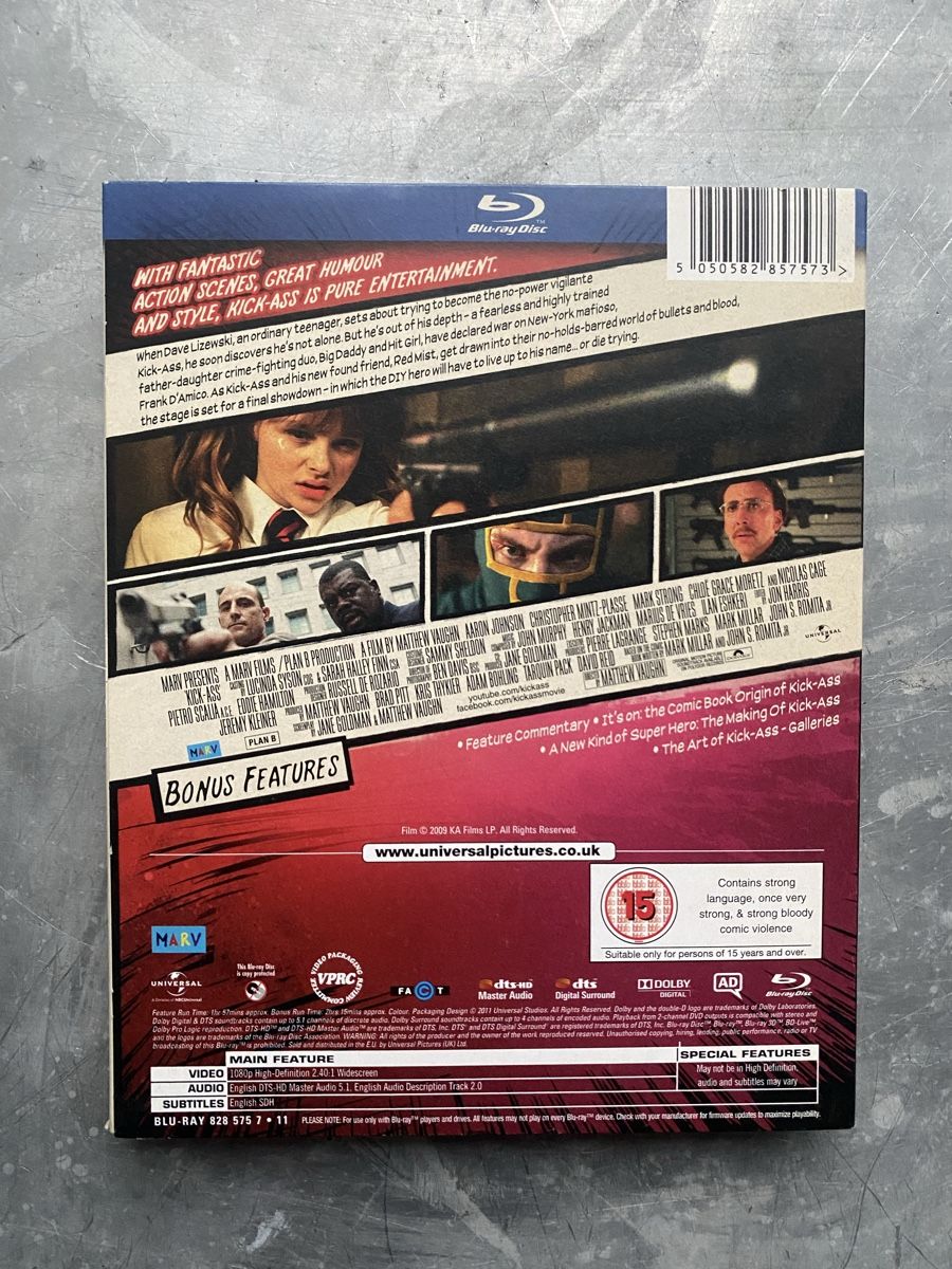 Kick-Ass - Bluray - Action, Nicolas Cage [2010] (Gebraucht) in ...