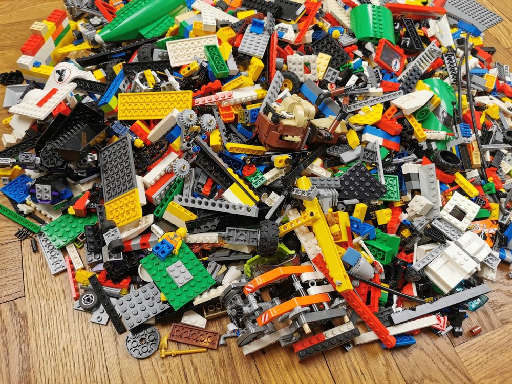 XXL Lego Mix gebrauchte Bausteine Lot en vrac Kiste Konvolut (Gebraucht) in Derendingen für CHF ...