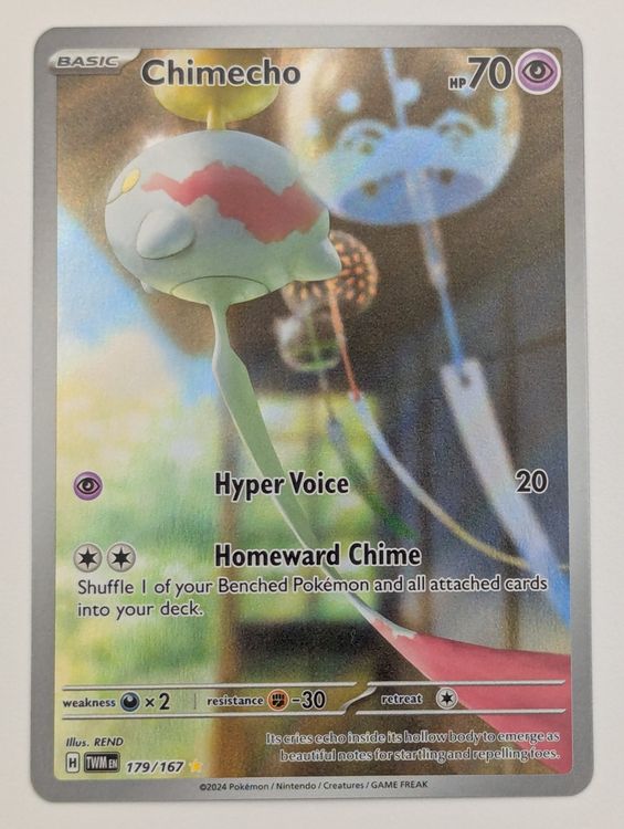 Chimecho | Illustration Rare | Twilight Masquerade (Neu (gemäss Beschreibung)) in Lachen SZ für ...