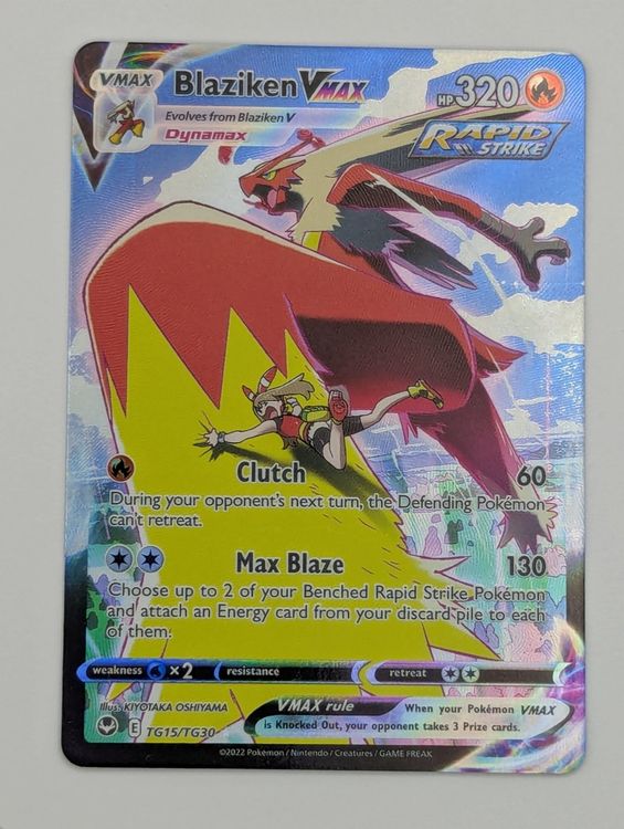 Blaziken VMAX | Ultra Rare | Silver Tempest Trainer Gallery (Neu ...