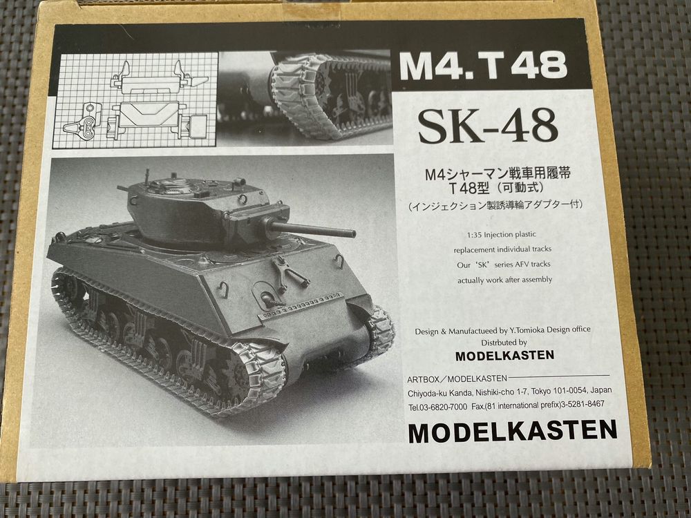 1/35 M4 SHERMAN T48 TRACKS | Kaufen auf Ricardo