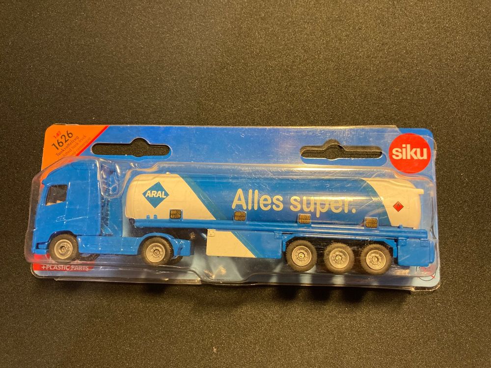 Siku 1626 - Volvo Tanksattelzug - ARAL - 1:87 - Originalverp (Neu und ...
