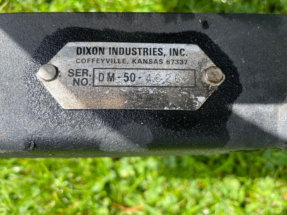 Aufsitzmäher Dixon DM 50 (Gebraucht) in für CHF 1116 – nur Abholung auf Ricardo kaufen