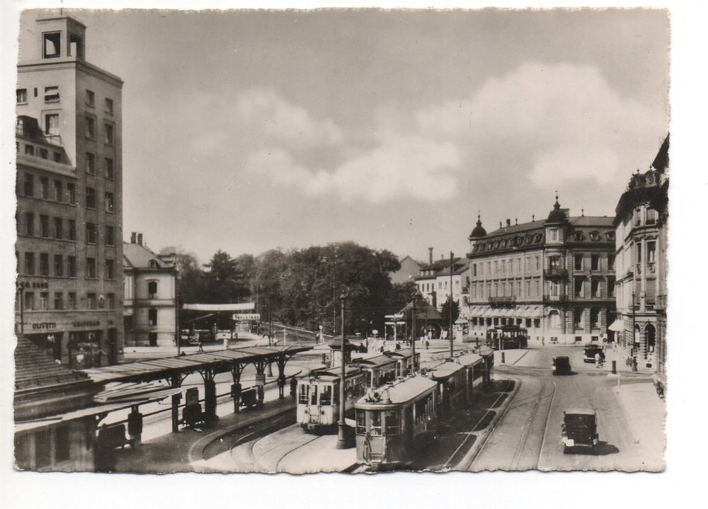 BASEL Aeschenplatz, Strassenbahn, Tram (Gebraucht) in Jona für CHF 24.9 – mit Lieferung auf ...