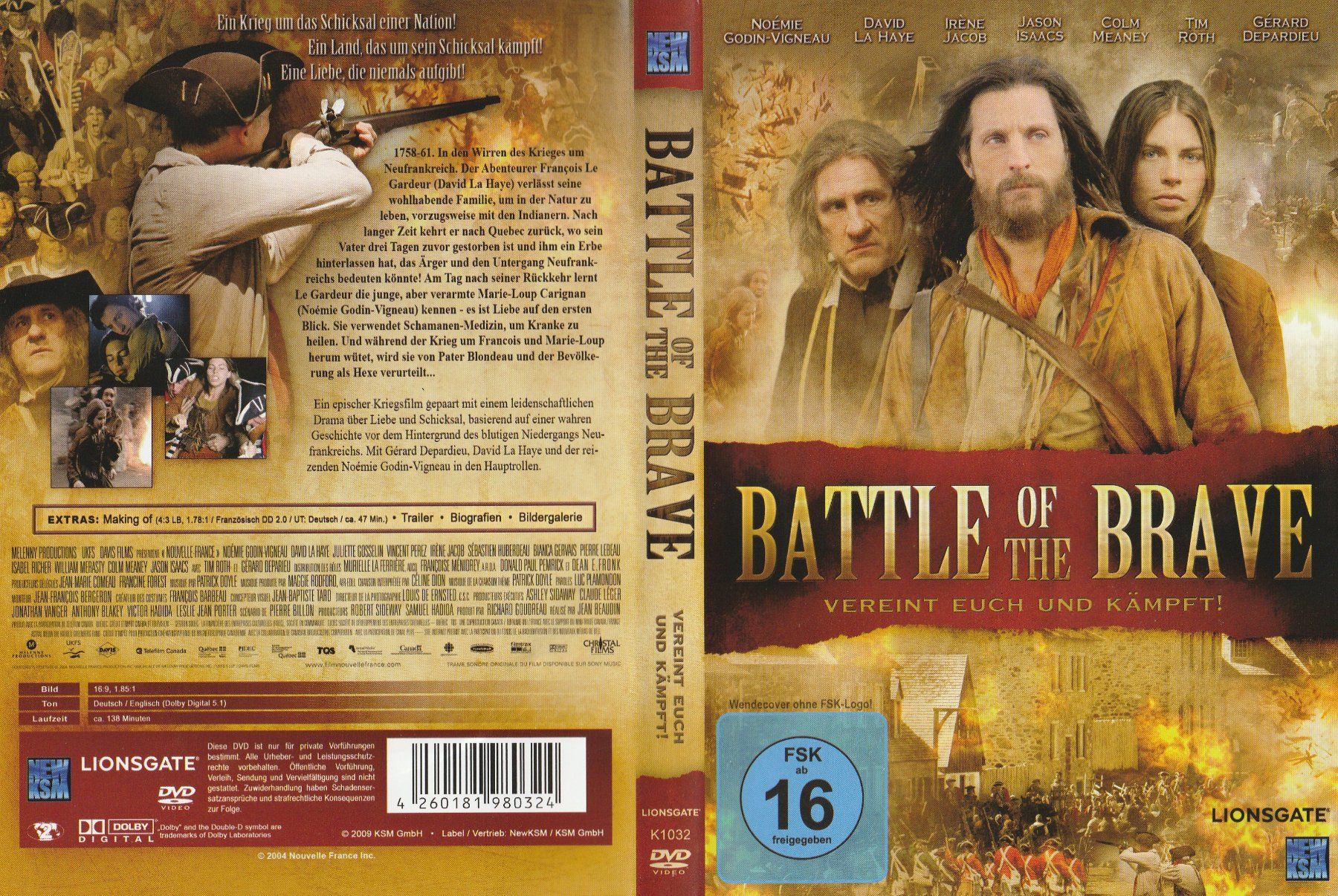 Battle of the Brave DVD - Historienfilm, Top Zustand! (Gebraucht) in ...