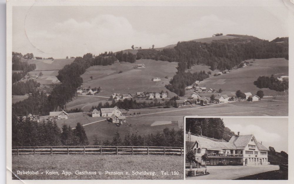 REHETOBEL MIT GASTHAUS ZUM SCHEIDWEG 1933 (C7 (Gebraucht) in Ruggell für CHF 1 – mit Lieferung ...