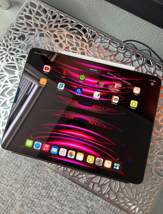 Apple iPad Pro 12.9 M2 2022 256 GB Cellular mit Apple Pencil | Kaufen ...