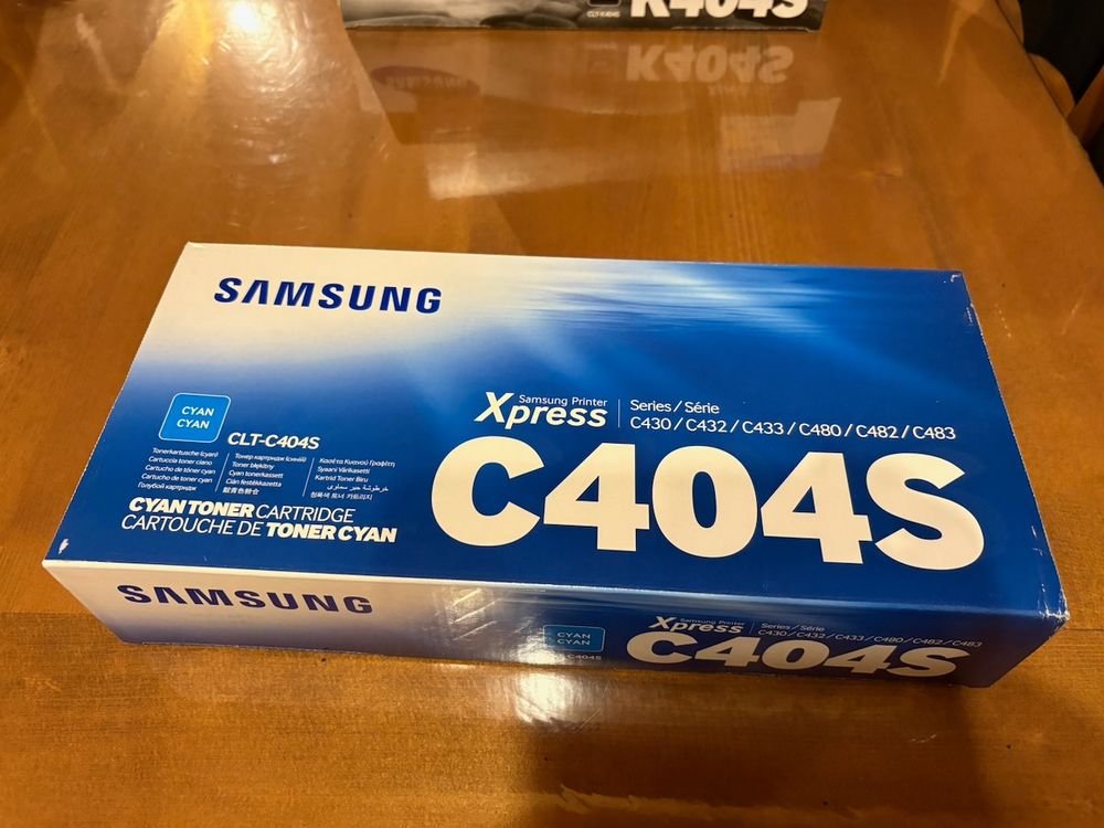 Toner Samsung CLT-K404S CLT-C404S CLT-M404S CLT-Y404S (Neu (gemäss ...