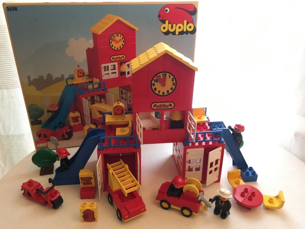 Lego Duplo Set 2658 grosse Feuerwehr, mit OVP, 1 Fehlteil | Kaufen auf Ricardo