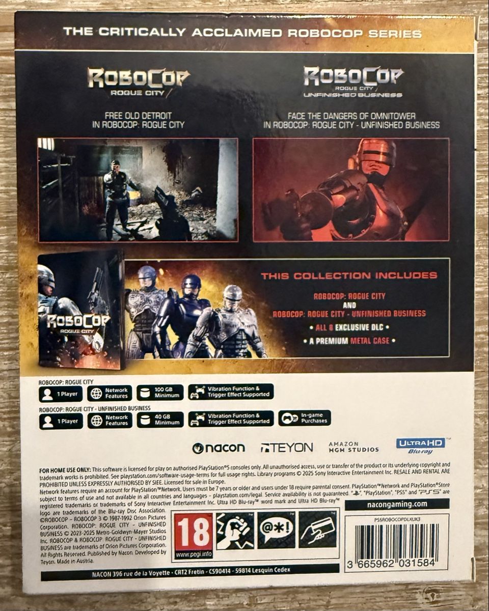 Robocop Rogue City Collection (Neuf (Voir description)) à Villars-sous ...