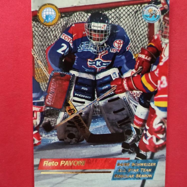 Reto Pavoni - EHC KLOTEN - 1994/95 (Gebraucht) in Dübendorf für CHF 7 ...