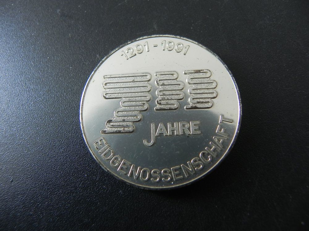 Medaille 700 Jahre Eidgenossenschaft 1291 - 1991 | Kaufen auf Ricardo