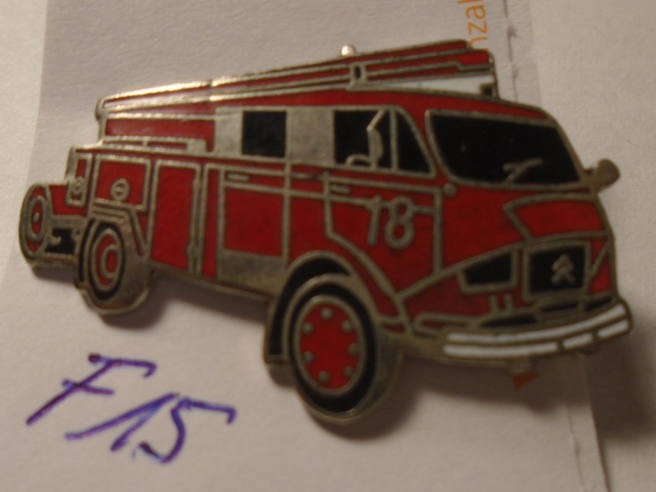 1 Citroën Feuerwehr Auto Pin (F15) (Gebraucht) in Winterthur für CHF 1 ...