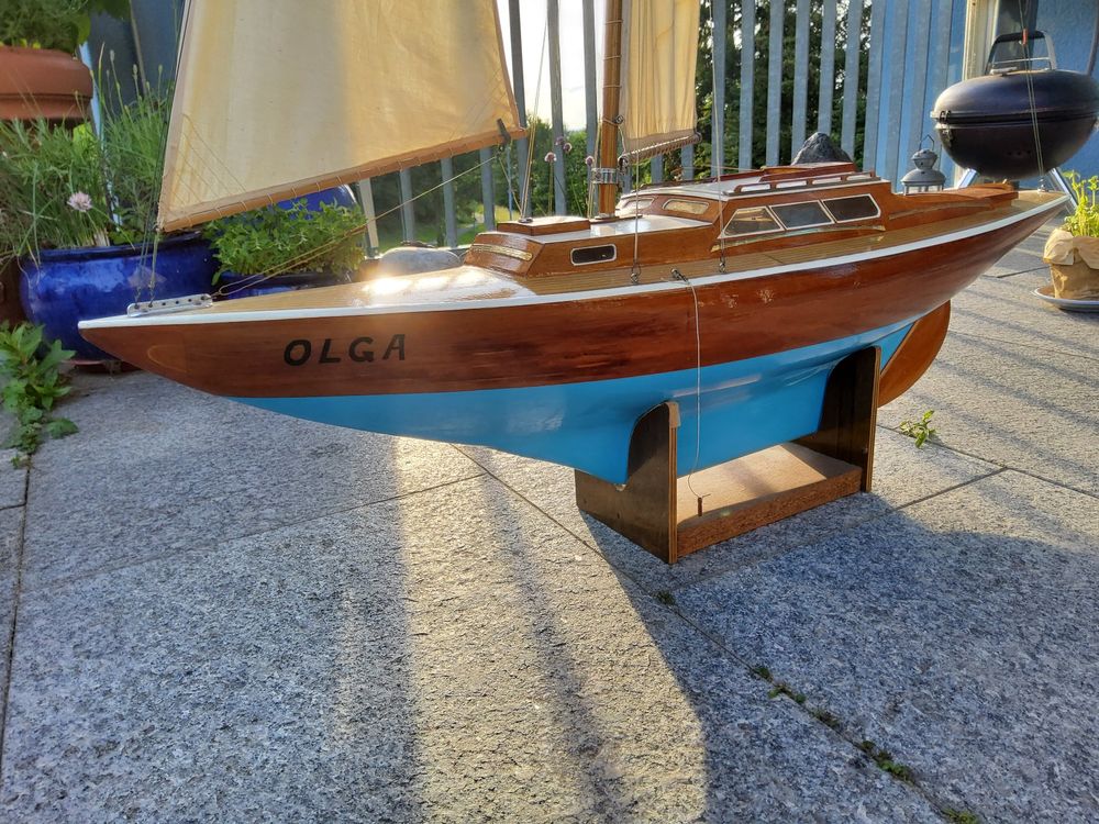 Modell Segelboot Graupner Gracia Nr. 2103Antik (Gebraucht) in Uetliburg ...