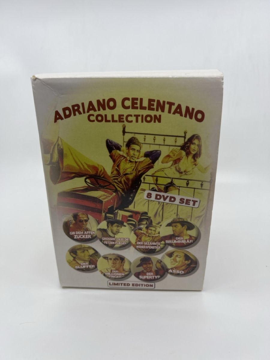 Adriano Celentano Collection - 8 DVDs - Limited Edition! (Gebraucht) in ...
