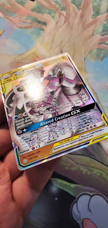 Arceus Dialga Palkia GX cosmic eclips pokemon card EN | Kaufen auf Ricardo