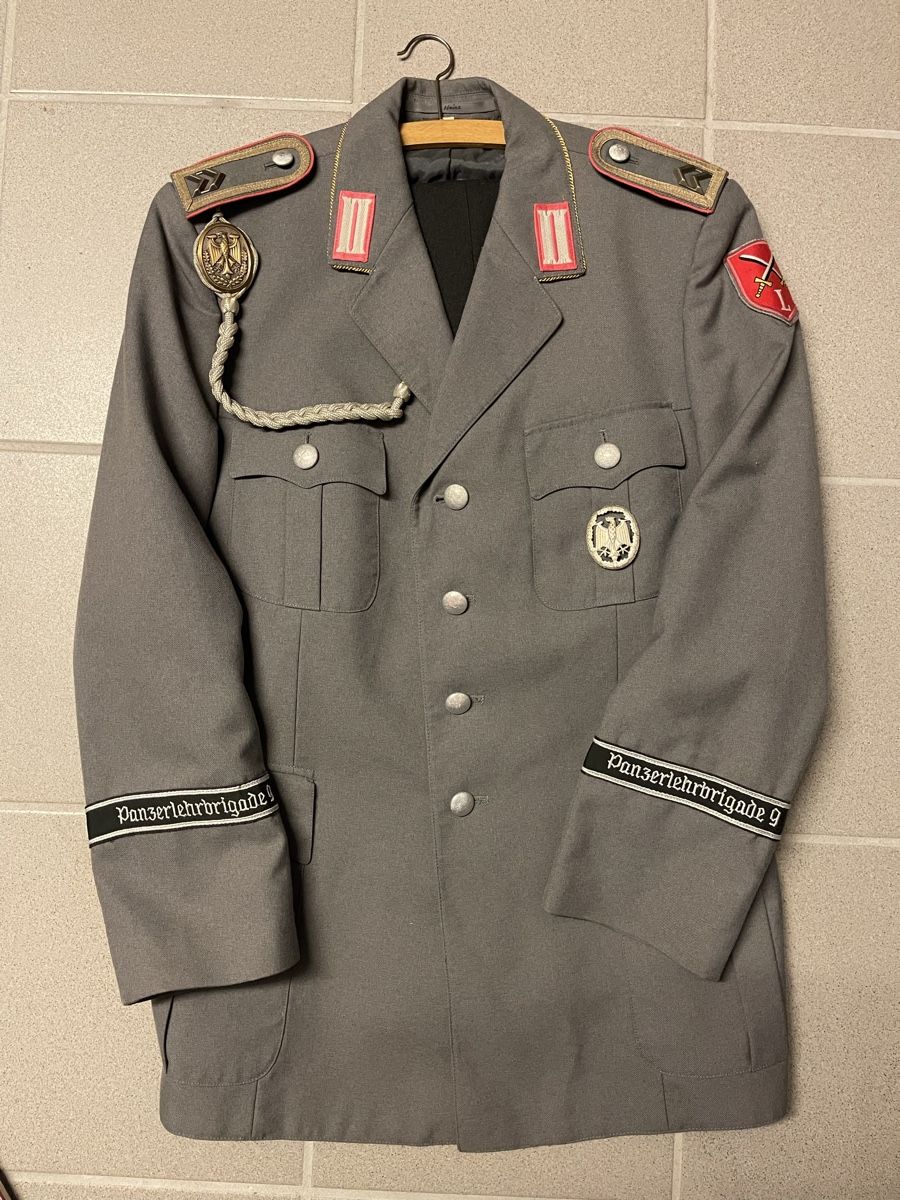 Original Bundeswehr Uniform Jacke Panzerlehrbrigade 9 57 (Gebraucht) in ...