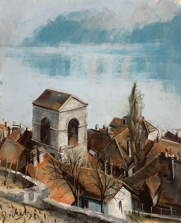 Alexandre Rochat (1895-1981) Ölkreide /Pastell | Kaufen auf Ricardo