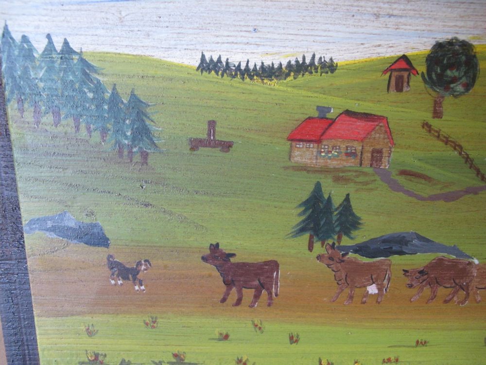 Appenzeller Bauernmalerei Datiert Und Signiert Gemalt Holz (Gebraucht) in Altnau für CHF 199 ...