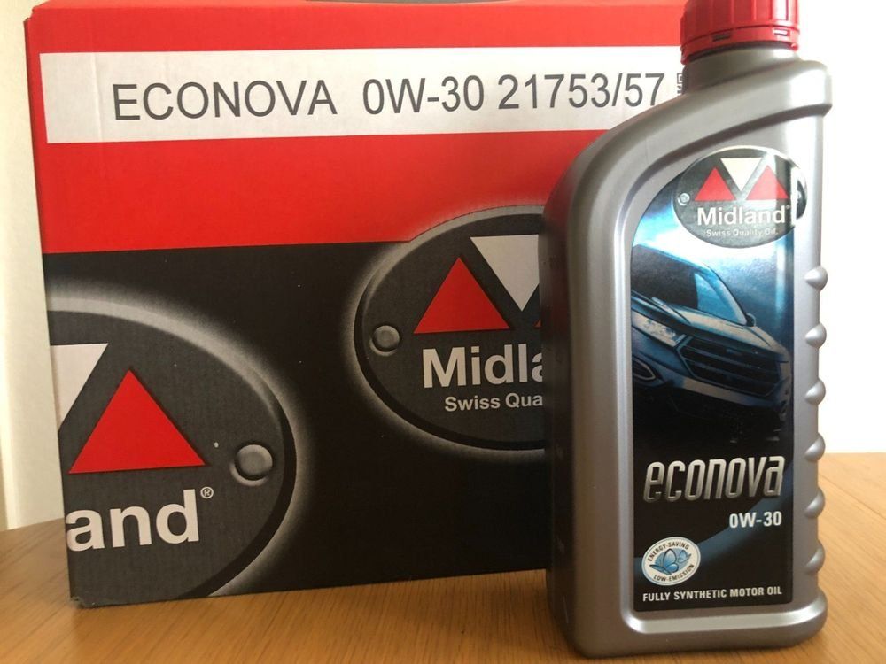 Midland Econova 0W-30 Oel / 6 Liter Swiss Made (Neu und ...