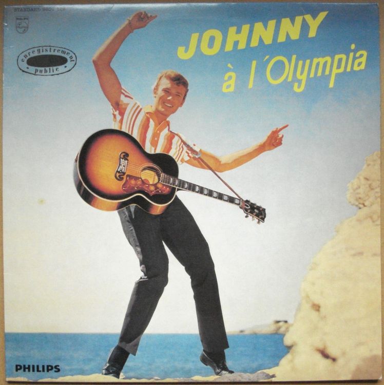 Johnny Hallyday - A L'Olympia 1962 "double album état neuf" | Kaufen ...