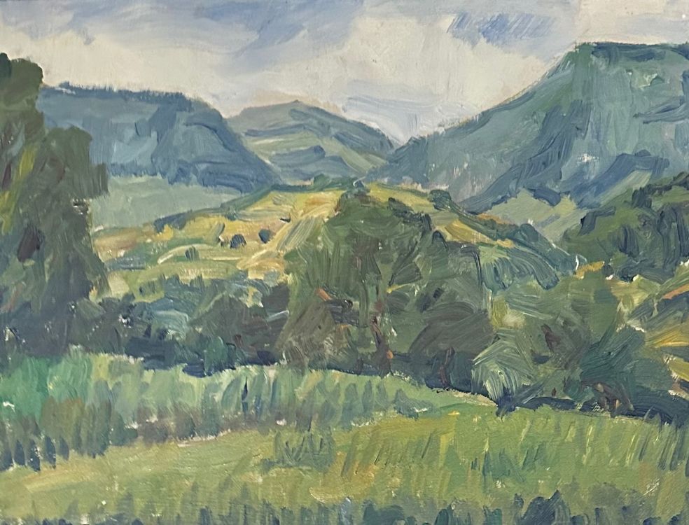 Franz Joseph Adolf Weibel (1870-1952) Landschafts Gemälde (Gebraucht ...