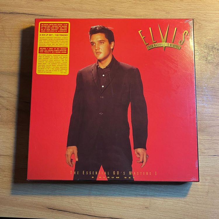 ELVIS "THE ESSENTIAL 60'S MASTER BOX VINYLES | Kaufen auf Ricardo