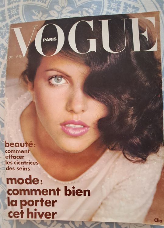 Rare VOGUE 560 Octobre 1974 Clio Goldsmith, Mariel Hemingway (Gebraucht ...