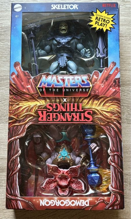 Skeletor Stranger Things Demogorgon Masters of the Universe (Neu und ...