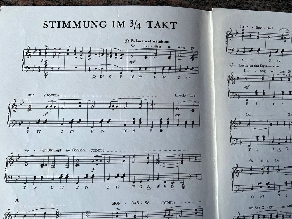 Noten Antik - Stimmung im 3/4 Takt - Bearb. Renato Bui | Acheter sur ...