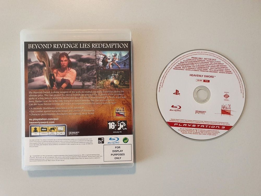 PS3 - Heavenly Sword incl. Promo Disc (Gebraucht) in Zufikon für CHF 17 ...
