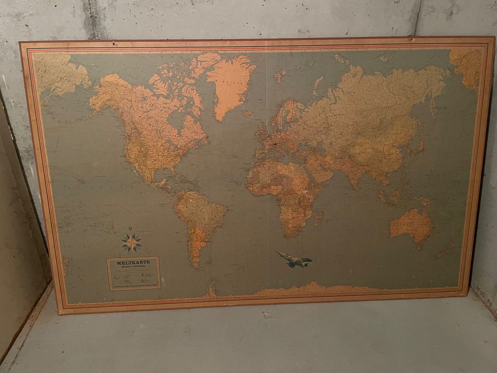 Weltkarte Kaufen Auf Ricardo