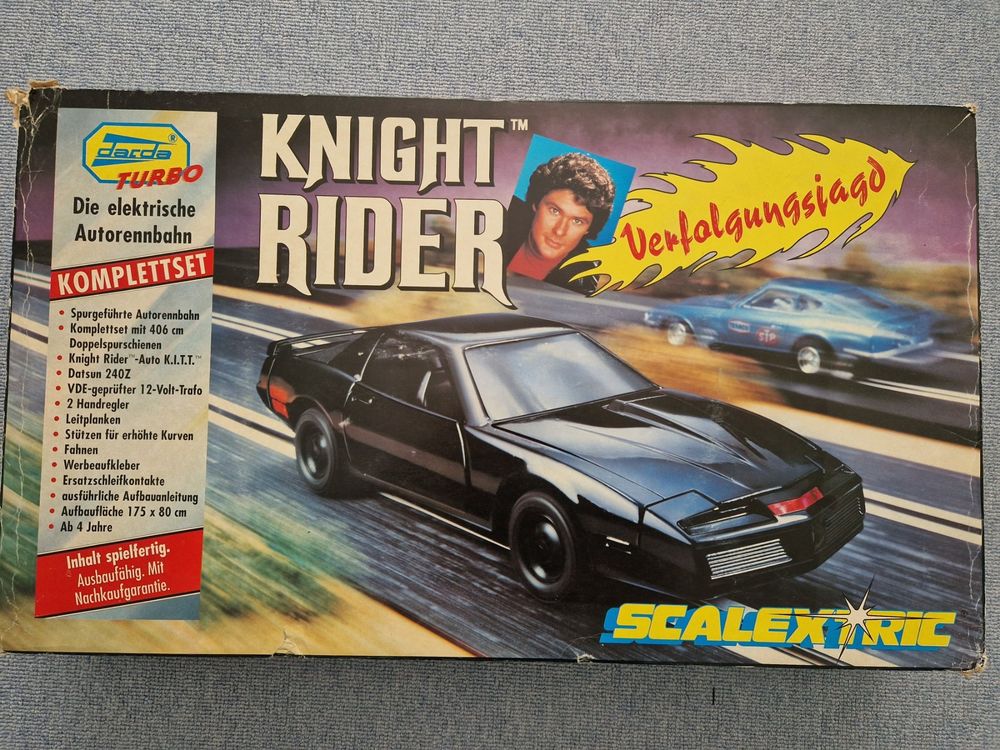 Scalextric - Knight Rider - Komplettes Autorennbahnset | Kaufen auf Ricardo
