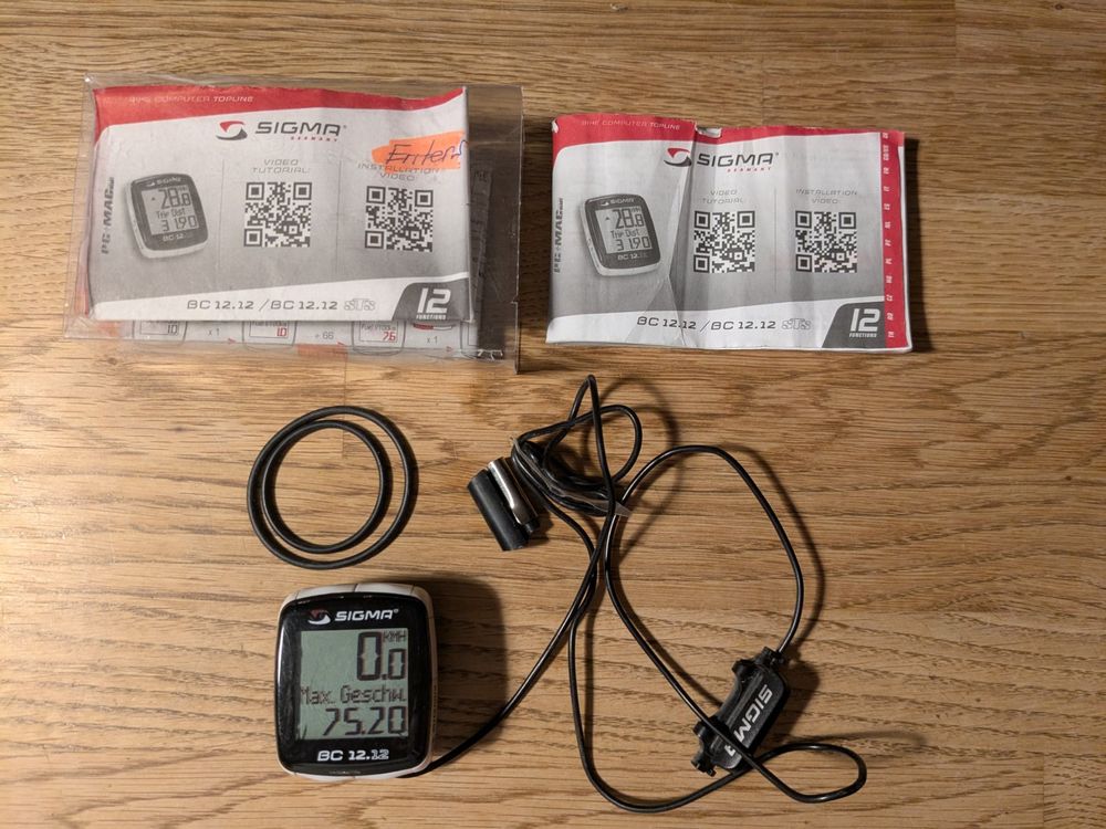 Velocomputer Sigma BC 12.12 | Kaufen auf Ricardo