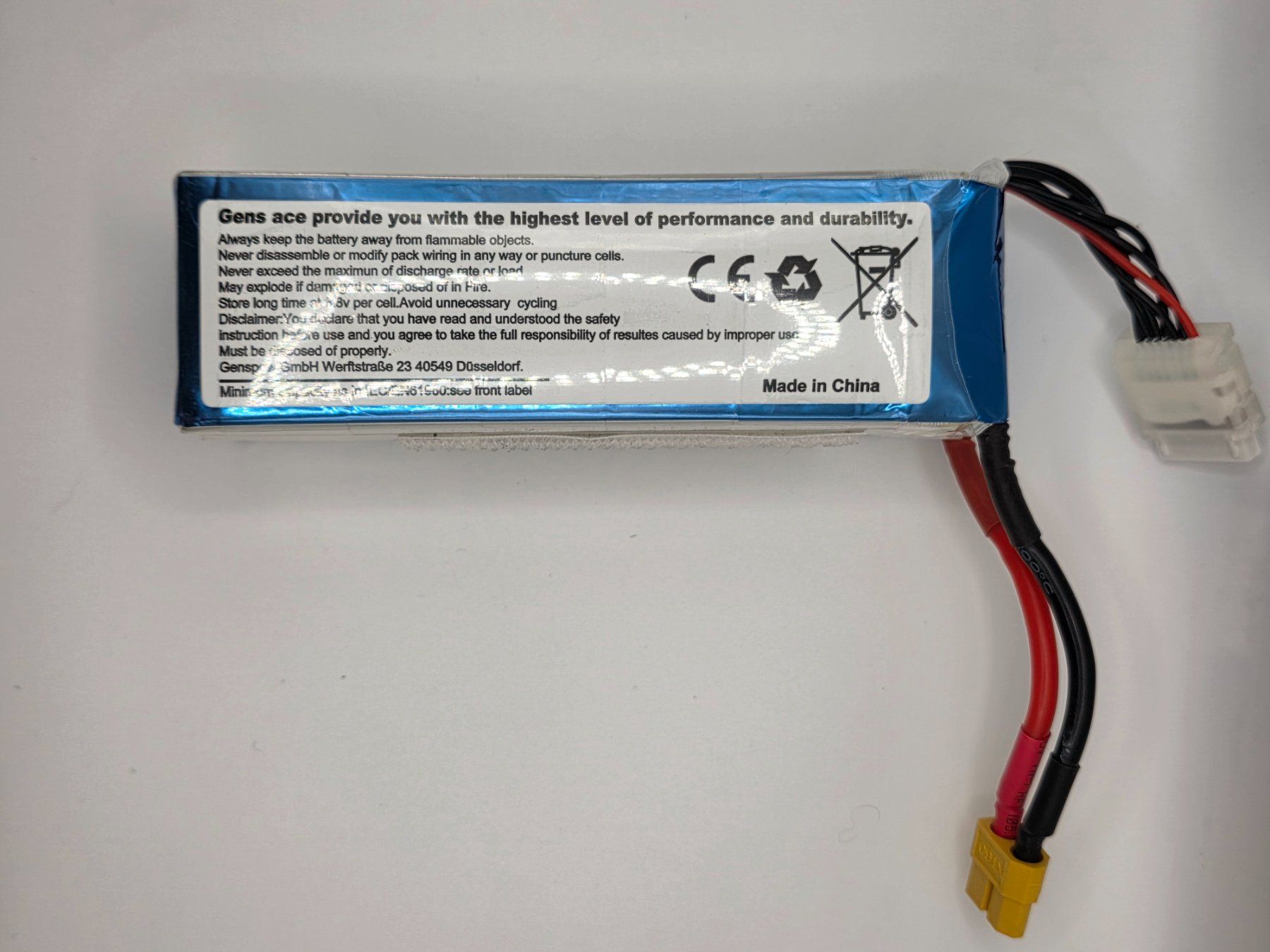 Accu Lipo 6s 22.2v 45C Gens 3300mAh (1) (D'occasion) à Genève pour CHF ...
