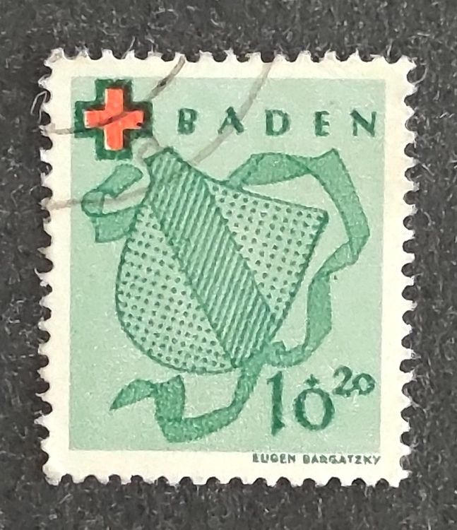 Franz. Zone-Baden 1949, Rotes Kreuz, 10 + 20pf, gestempelt | Kaufen auf ... Franz. Zone-Baden 1949, Rotes Kreuz, 10 + 20pf, gestempelt | Kaufen auf ...
