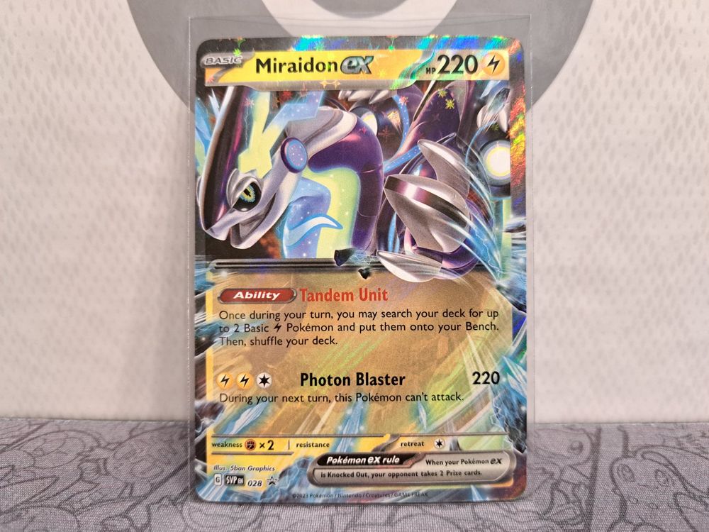 MIRAIDON EX SV PROMO POKEMON KARTE (Gebraucht) in Uerzlikon für CHF 1 ...