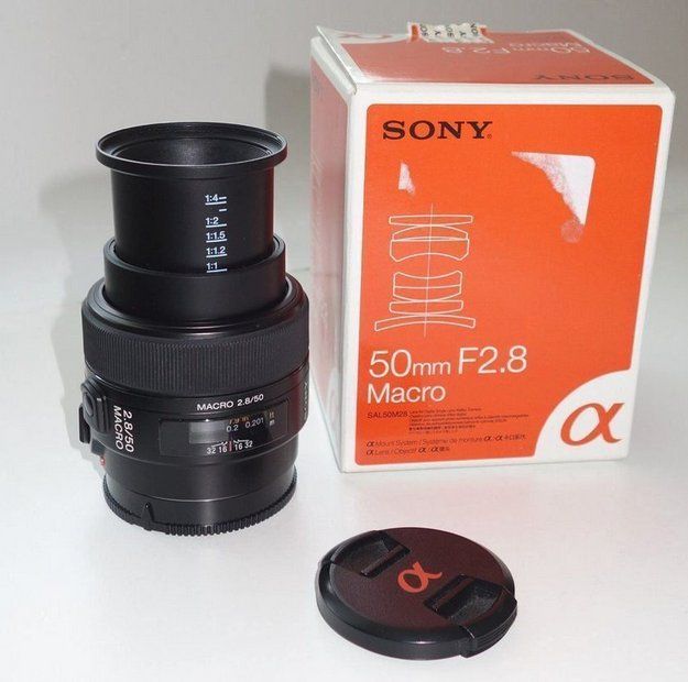 Sony / A 50mm Macro 1:2.8 Vollformat (Gebraucht) in Bergdietikon für ...