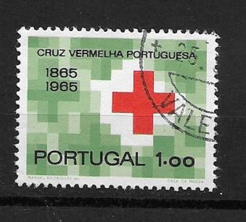 Portugal 1965: 100 Jahre port. Rotes Kreuz (Gebraucht) in Zürich für ...
