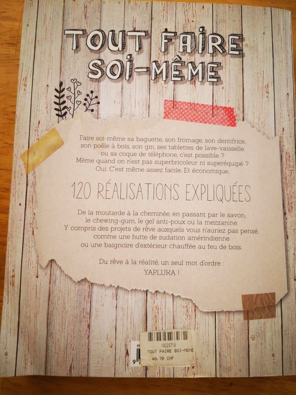 Livre "Tout faire soi-même" édition Tana (D'occasion) à Onex pour CHF ...