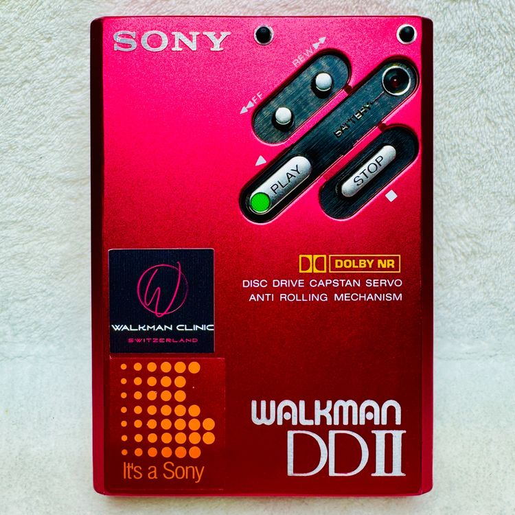 Sony Walkman WM-DDII rot #246 | Kaufen auf Ricardo
