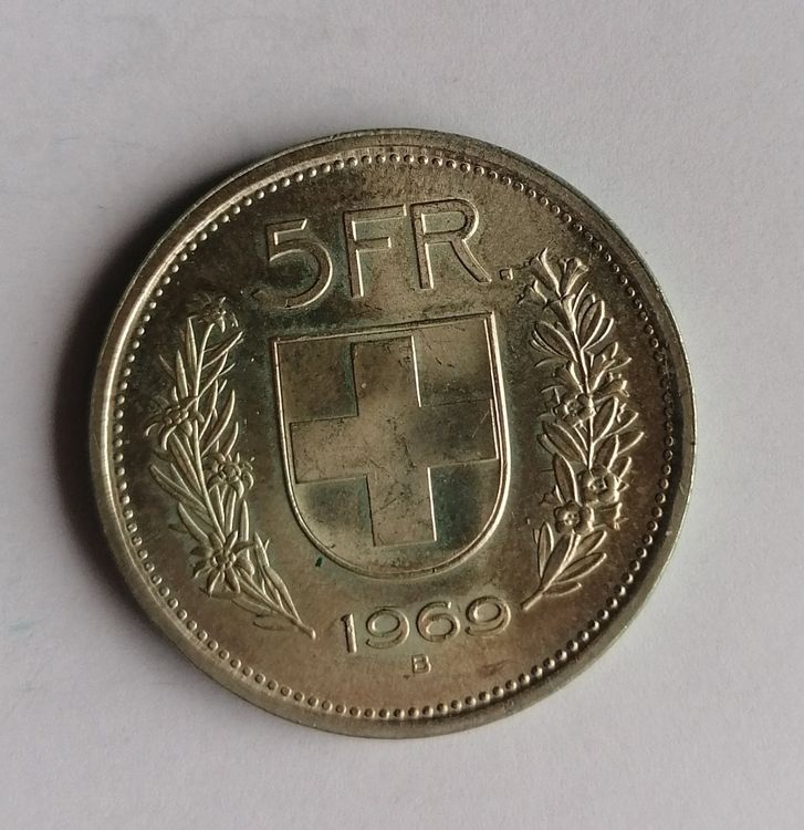 5 Franken 1969 (15) (Gebraucht) in Muolen für CHF 8.8 – mit Lieferung auf Ricardo kaufen