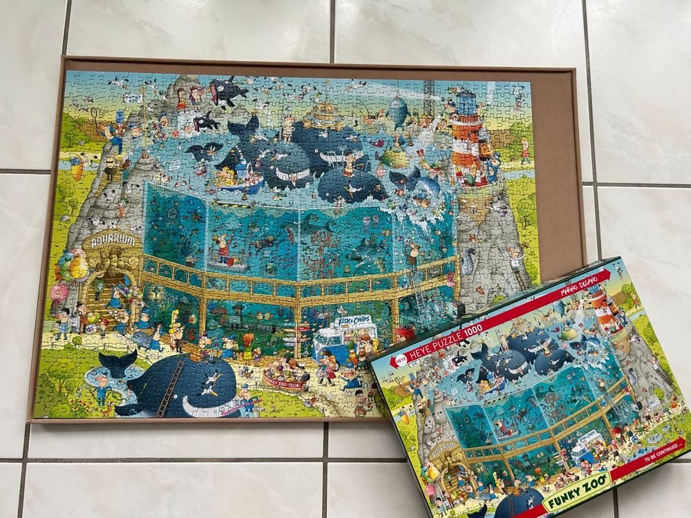 Heye Puzzle Ocean Habitat, Funky Zoo, 1000 Teile (Gebraucht) in ...