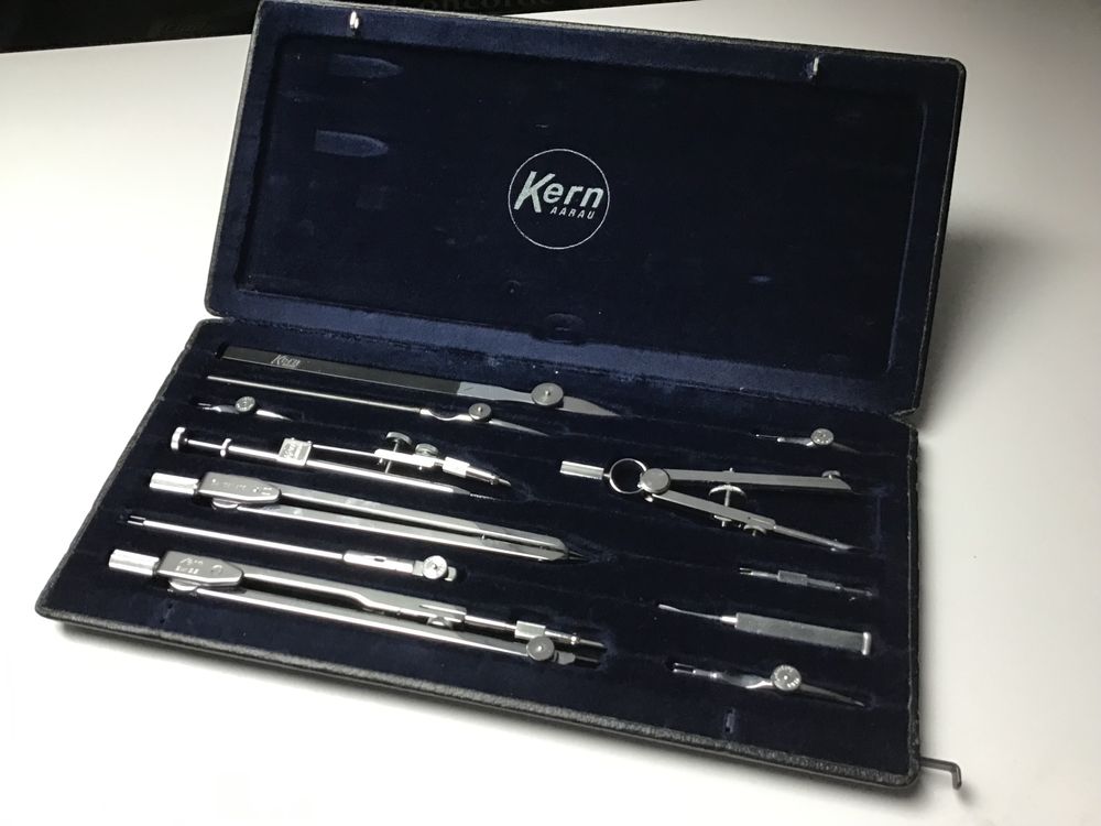 Das grosse"PROFI-ZIRKELSET KERN AARAU"" | Kaufen auf Ricardo