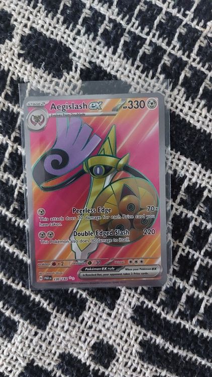 Aegislash ex Fullart Paradox Rift | Comprare su Ricardo