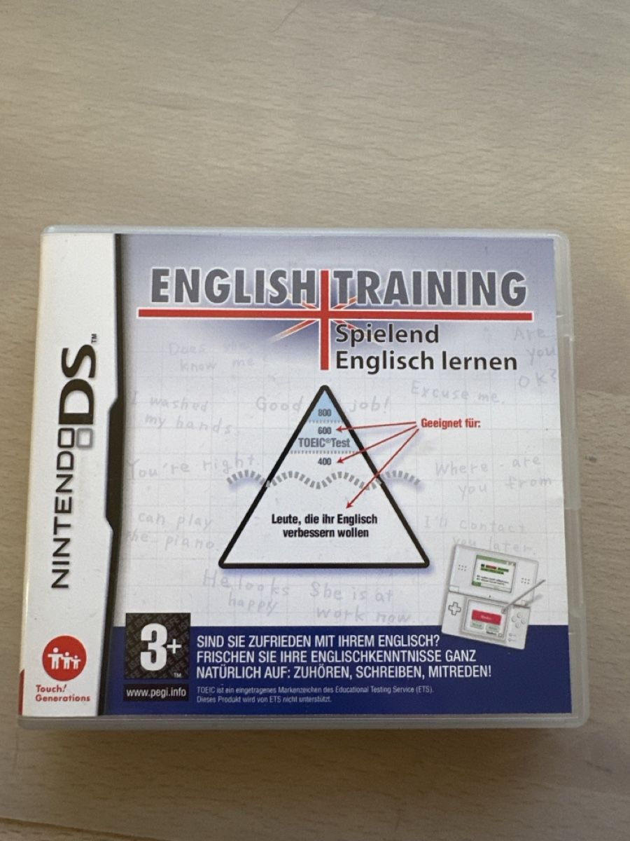 Nintendo DS Spiel - English Training - Top Zustand! (Gebraucht) in ...