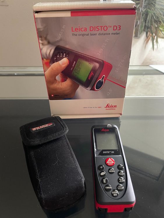 Leica - Distometer D3 - Originalverpackt - wie neu (Neu (gemäss ...