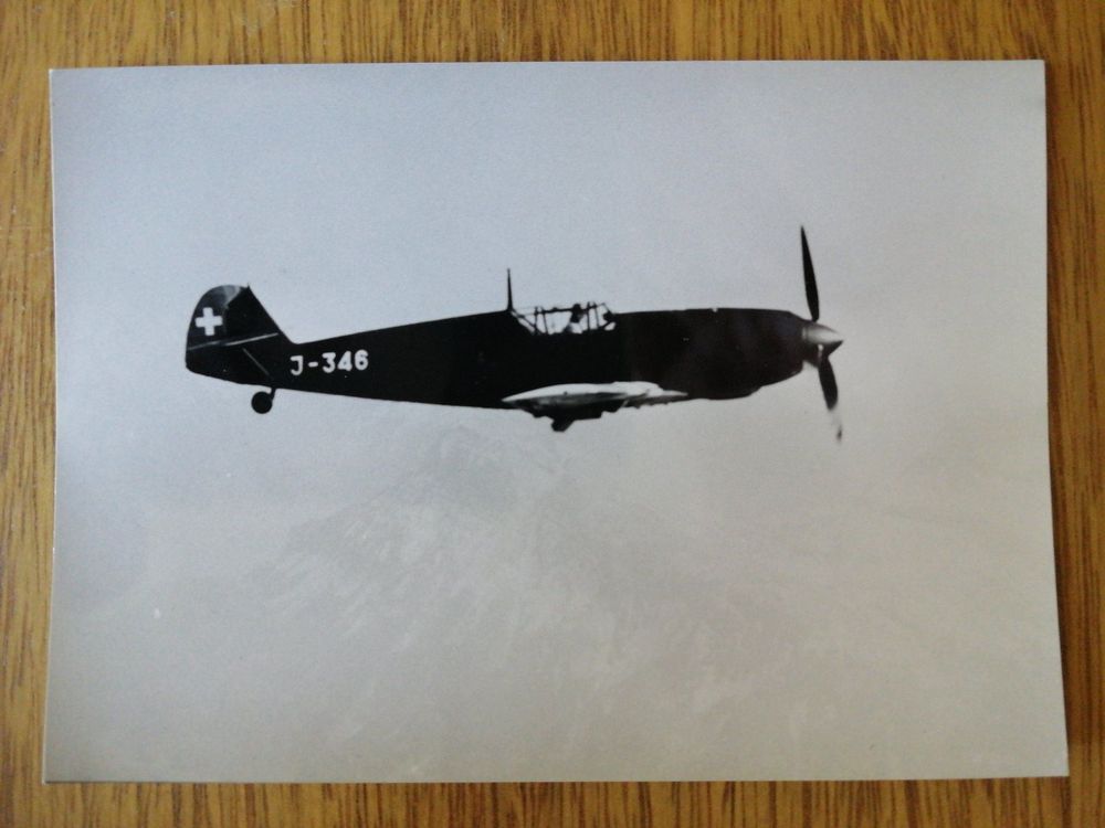 Foto Messerschmitt Me-109 E-3 "Emil", Schweizer Luftwaffe (Gebraucht) in Aesch BL für CHF 8 ...