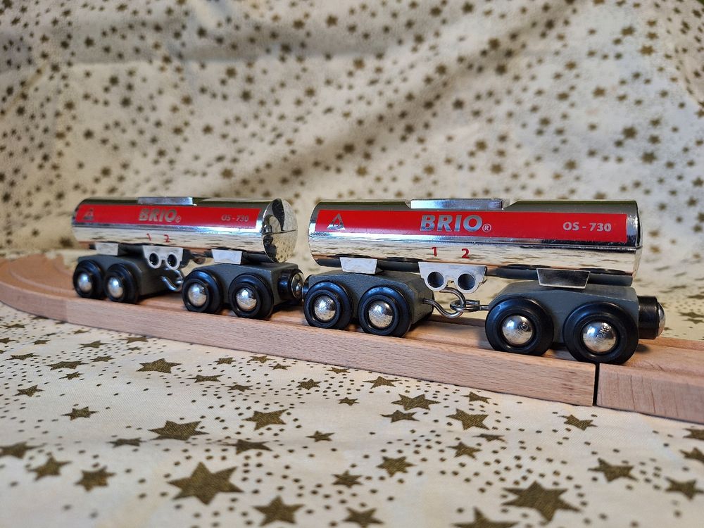 BRIO Tankwagen Set, Silber, OS-730, bespielt (Gebraucht) in Bremgarten ...